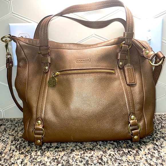 Coach | Bags | Pebbled Leather Coach Bag | Poshmark